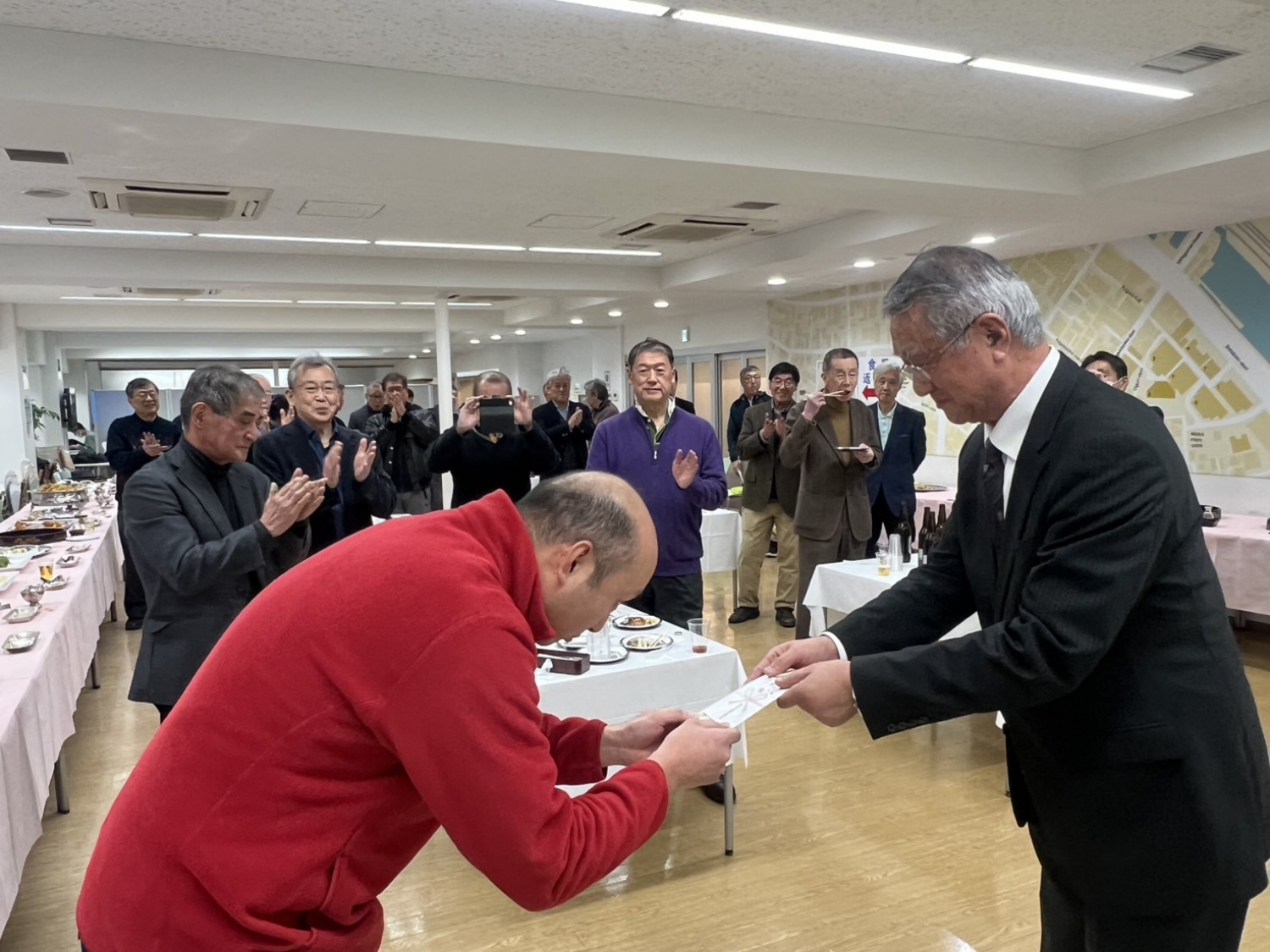 R7.1.18稽古会祝賀会＠東京理科大